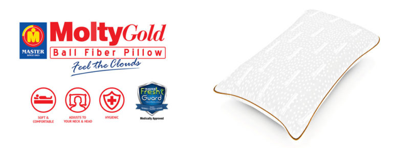Molty Gold Pillow BALL FIBER PILLOWS | Meg Medius