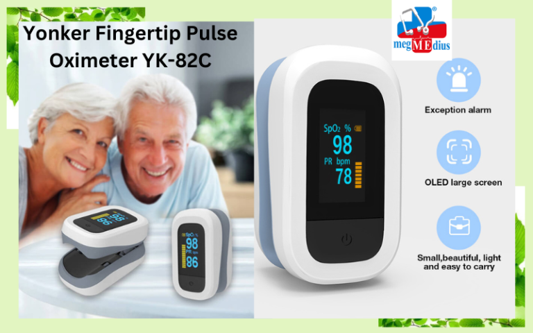Yonker Fingertip Pulse Oximeter YK-82C | Meg Medius