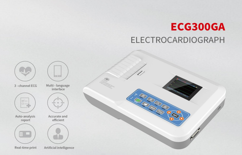 contec 3 channel ecg machine 300ga | Meg Medius