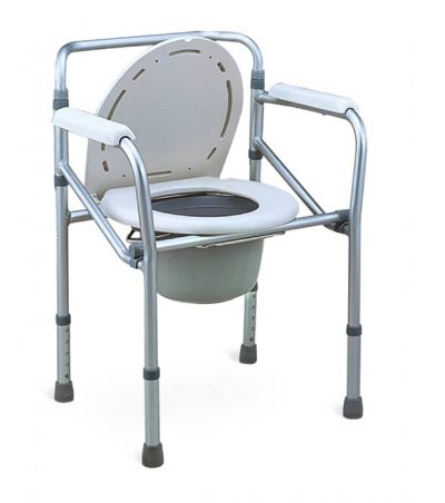 Height Adjustable Folding Commode chair shop online | Meg Medius