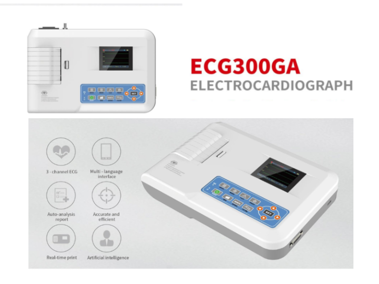 contec 3 channel ecg machine 300ga | Meg Medius