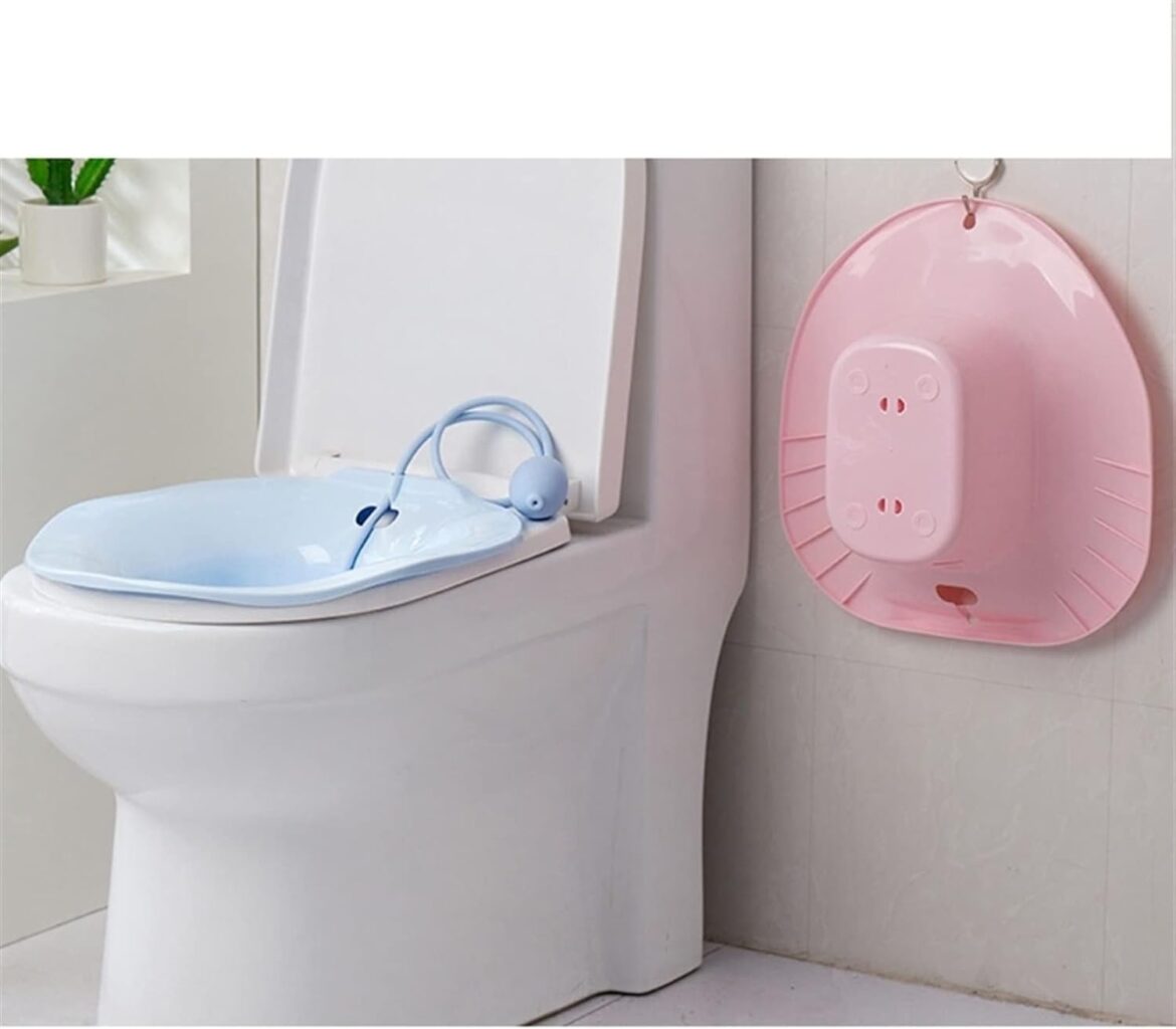 Sitz Bath Kit Comfort and Relief for Hemorrhoids and Postpartum Care ...