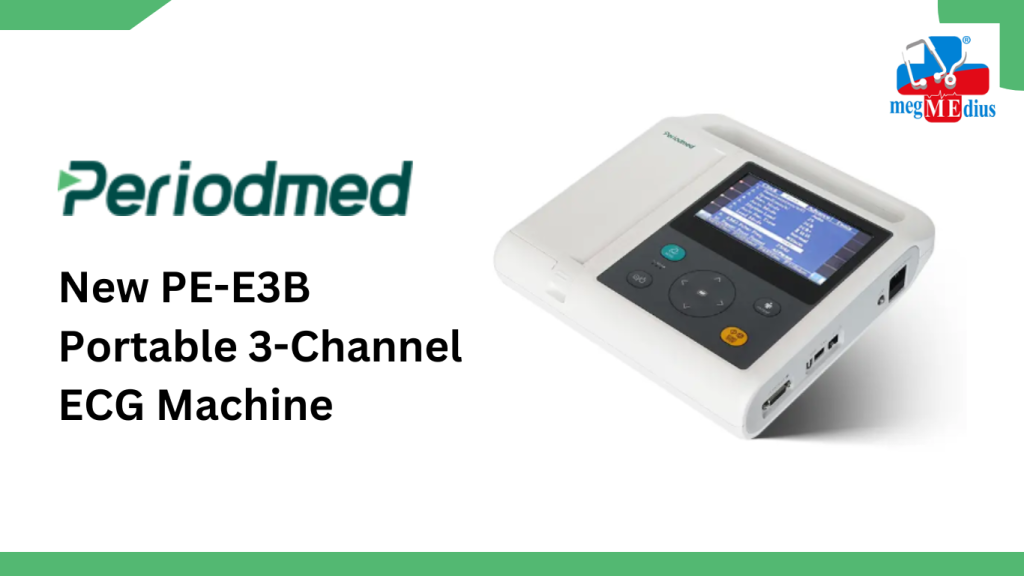 New PE-E3B Portable 3-Channel ECG Machine Price in Pakistan | Meg Medius